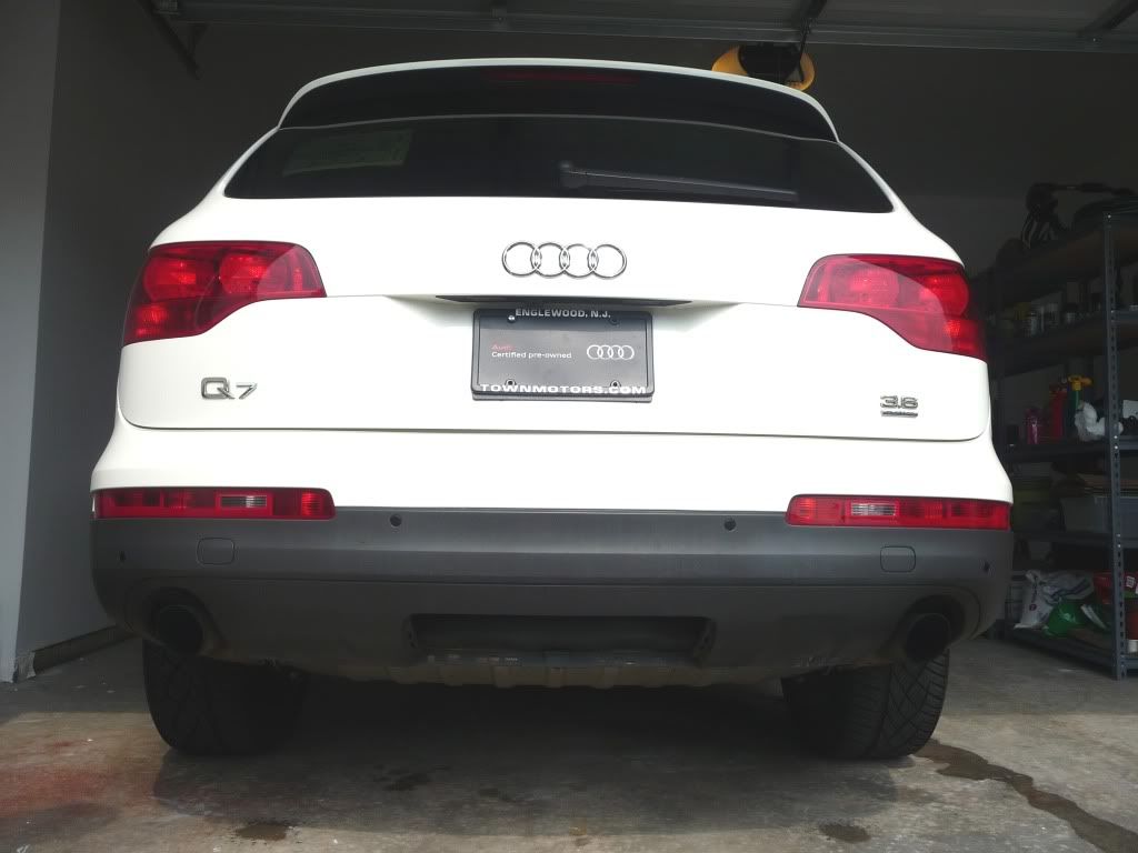 Lower Rear bumper Molding - AudiWorld Forums
