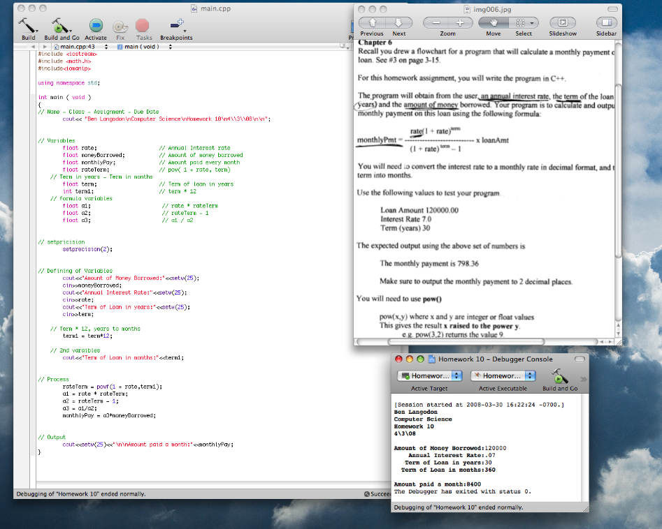 c++ using pow(x,y) | MacRumors Forums
