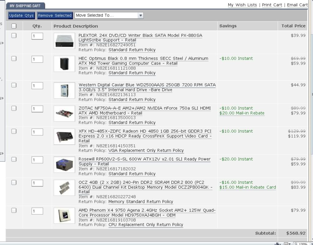 Quad core build at around 600 bones. | Overclock.net