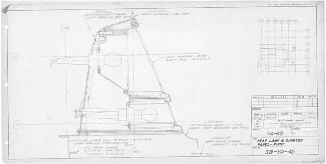 VWLarry, drool alert! 1958 Continental Mark III blueprints. | Page 4 ...