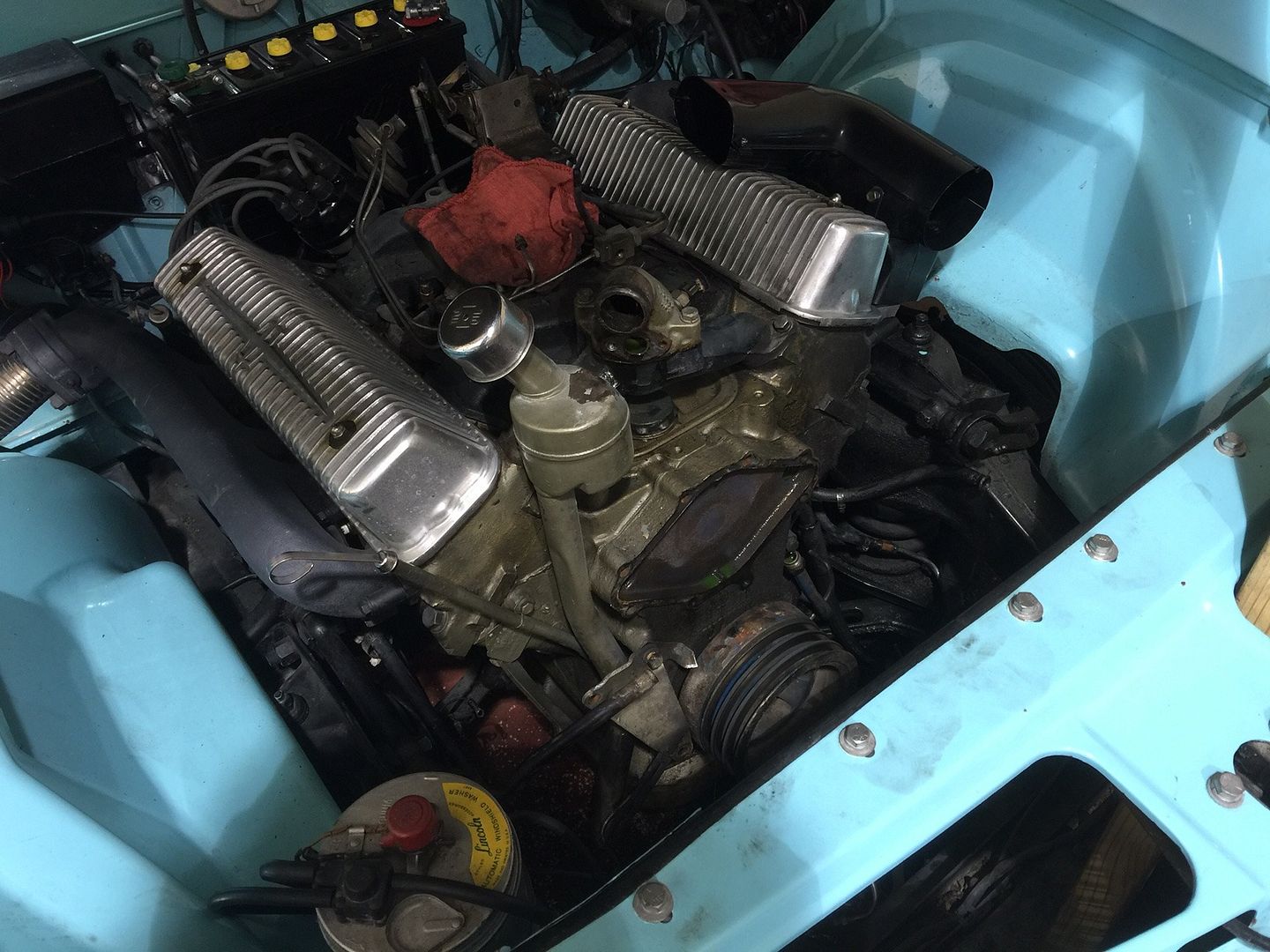 Continental Mark II engine compartment freshening | VW Vortex ...