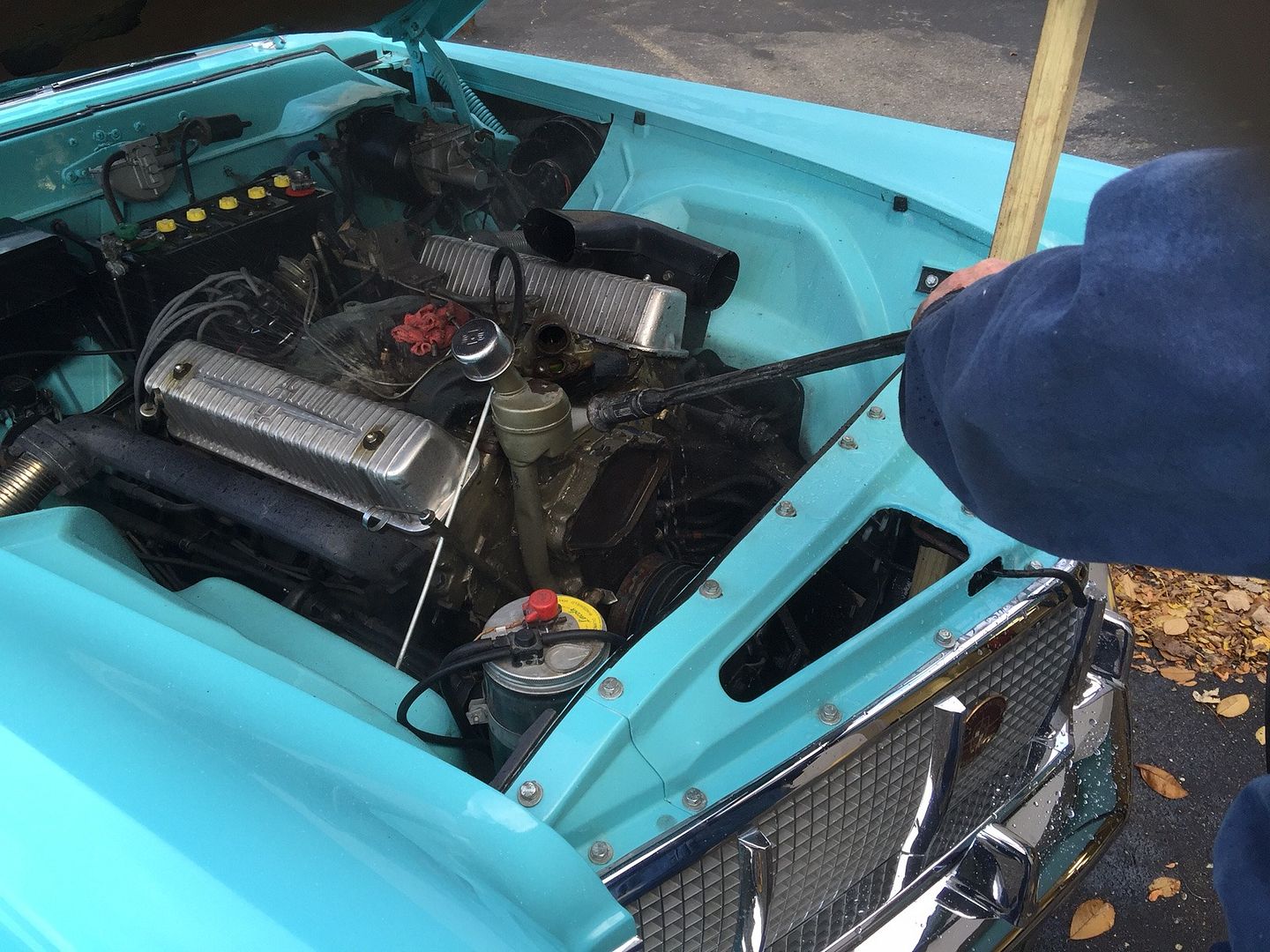 Continental Mark II engine compartment freshening | VW Vortex ...