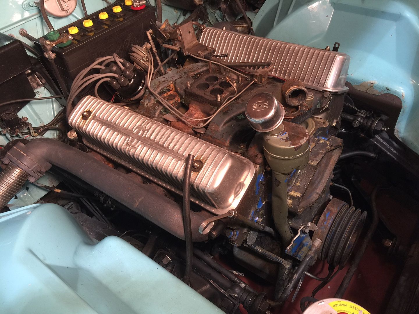 Continental Mark II engine compartment freshening | VW Vortex ...