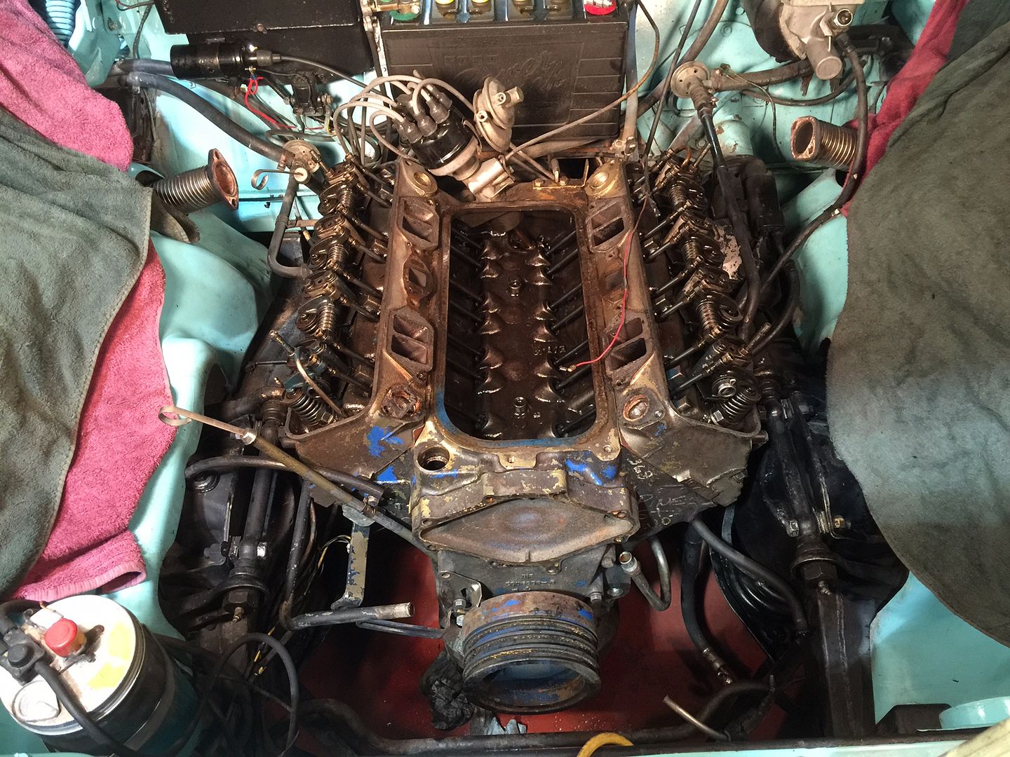 Continental Mark II engine compartment freshening | VW Vortex ...