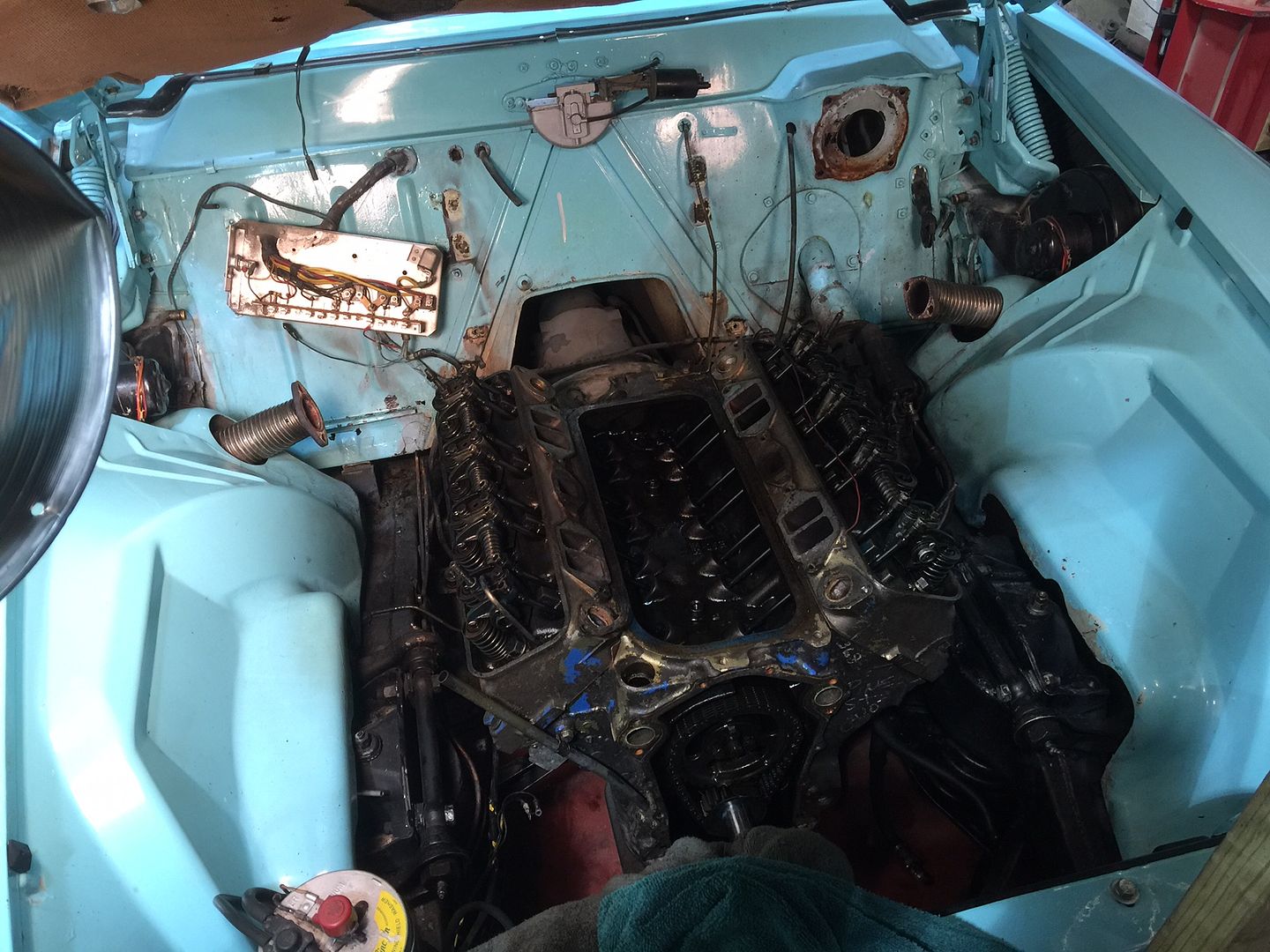 Continental Mark II engine compartment freshening | VW Vortex ...