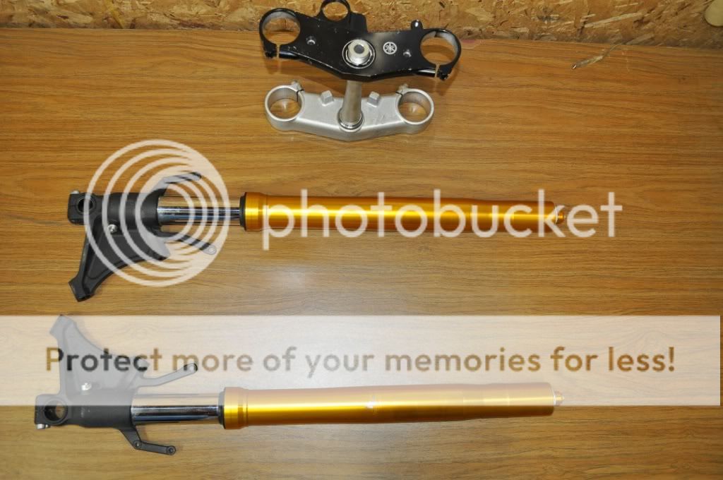 SOLD: 07-08 r1 front end gold forks $350 | Yamaha R1 Forum: YZF-R1 Forums