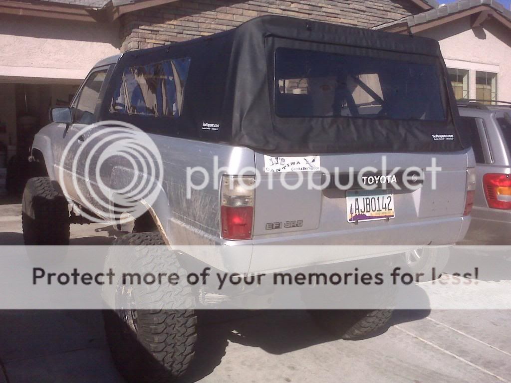 1st Gen. 4Runner soft top...