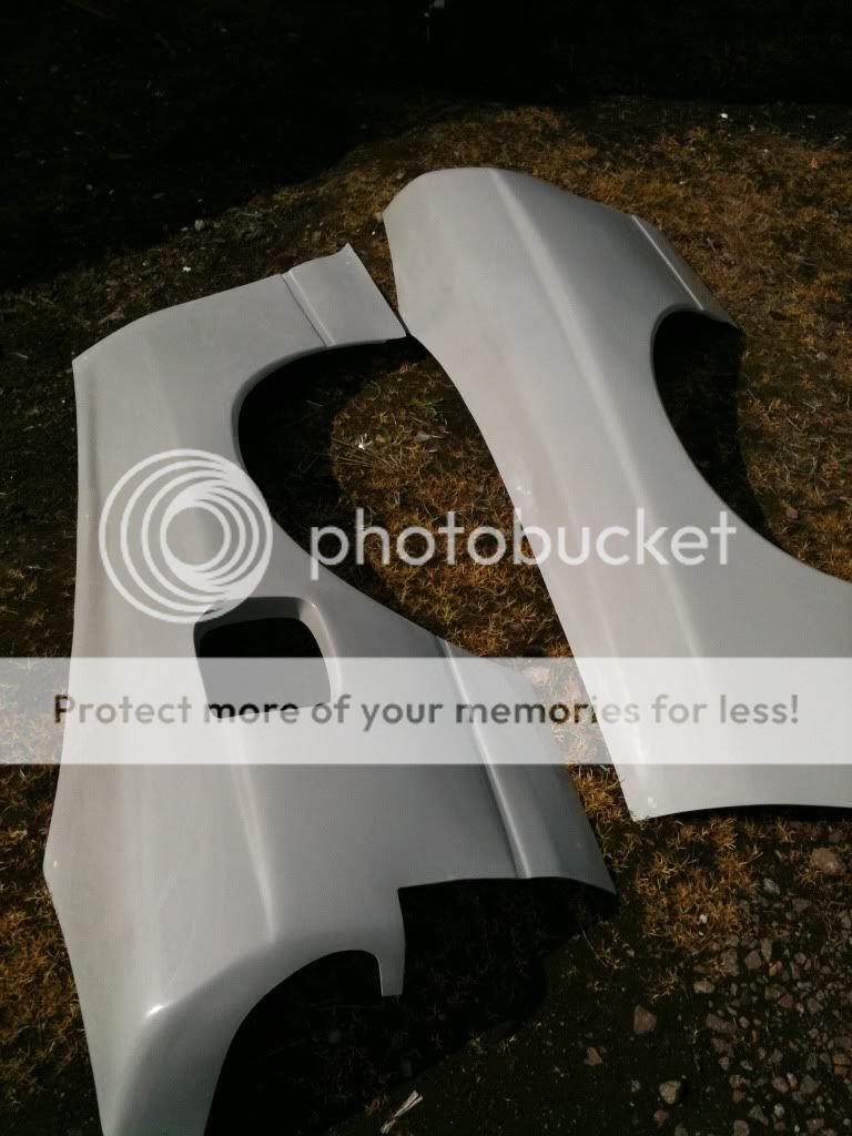 Genuine s13 +50mm origin type 2 rear overfenders | Driftworks Forum
