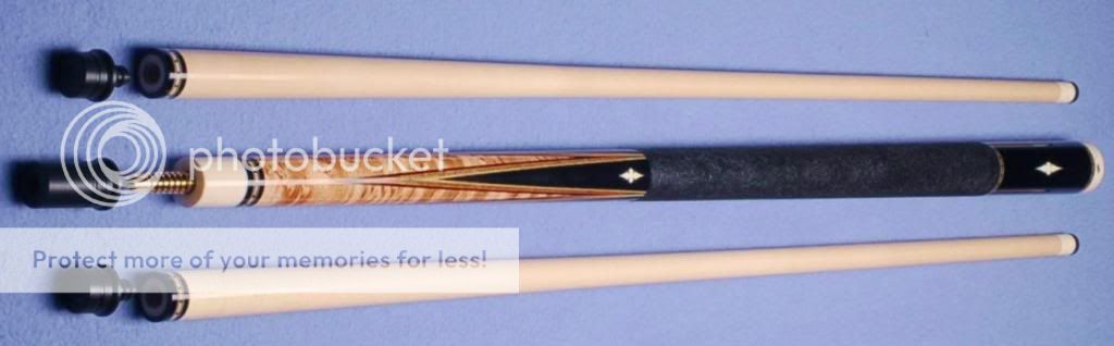 PFD 4 Point 4 Veneer Classic LD Shafts/ Ivory Joint, Inlays and Buttcap ...